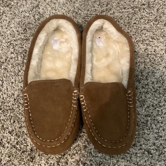 Target | Shoes | Tan Fur Moccasins | Poshmark